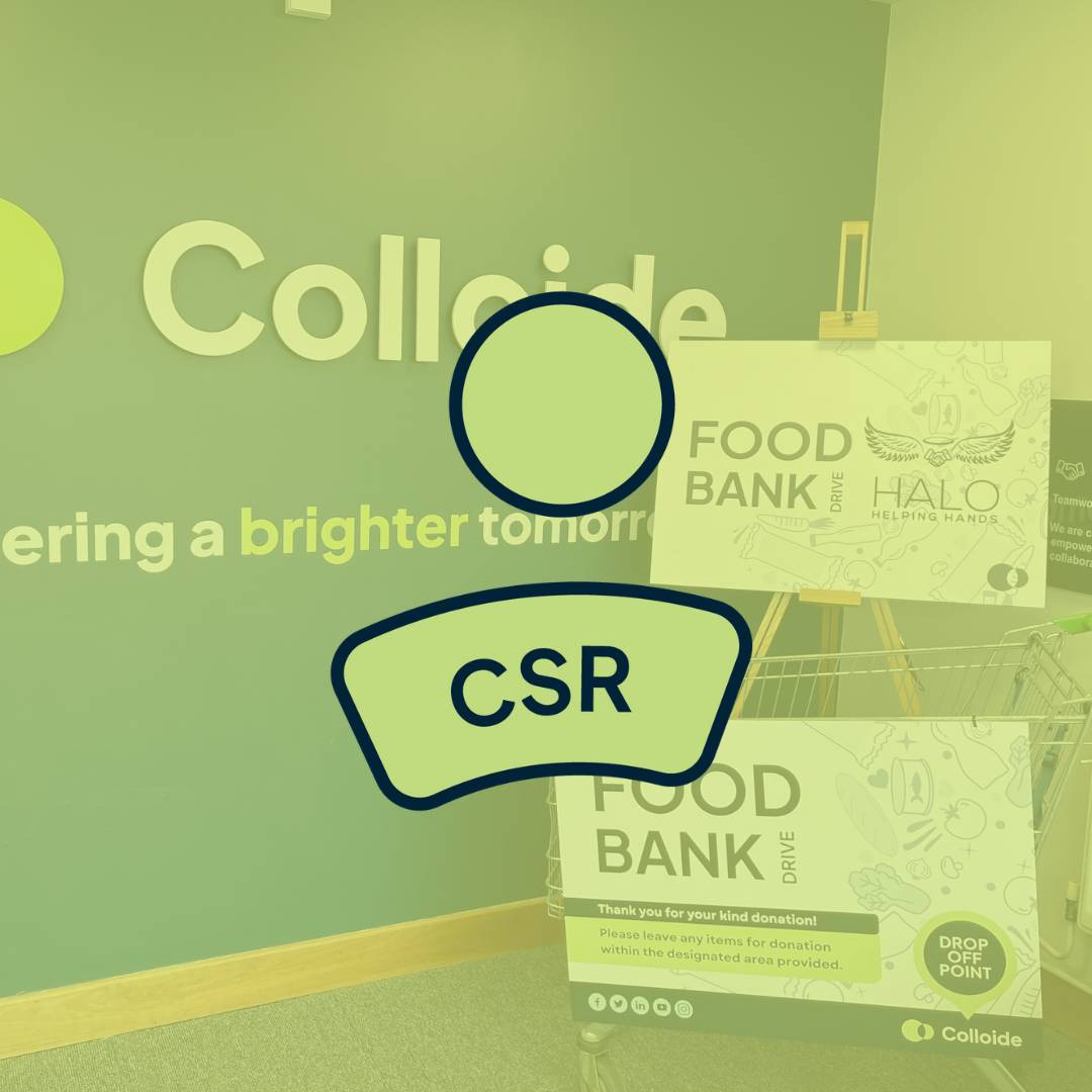 Supporting Halo Helping Hands : Colloide