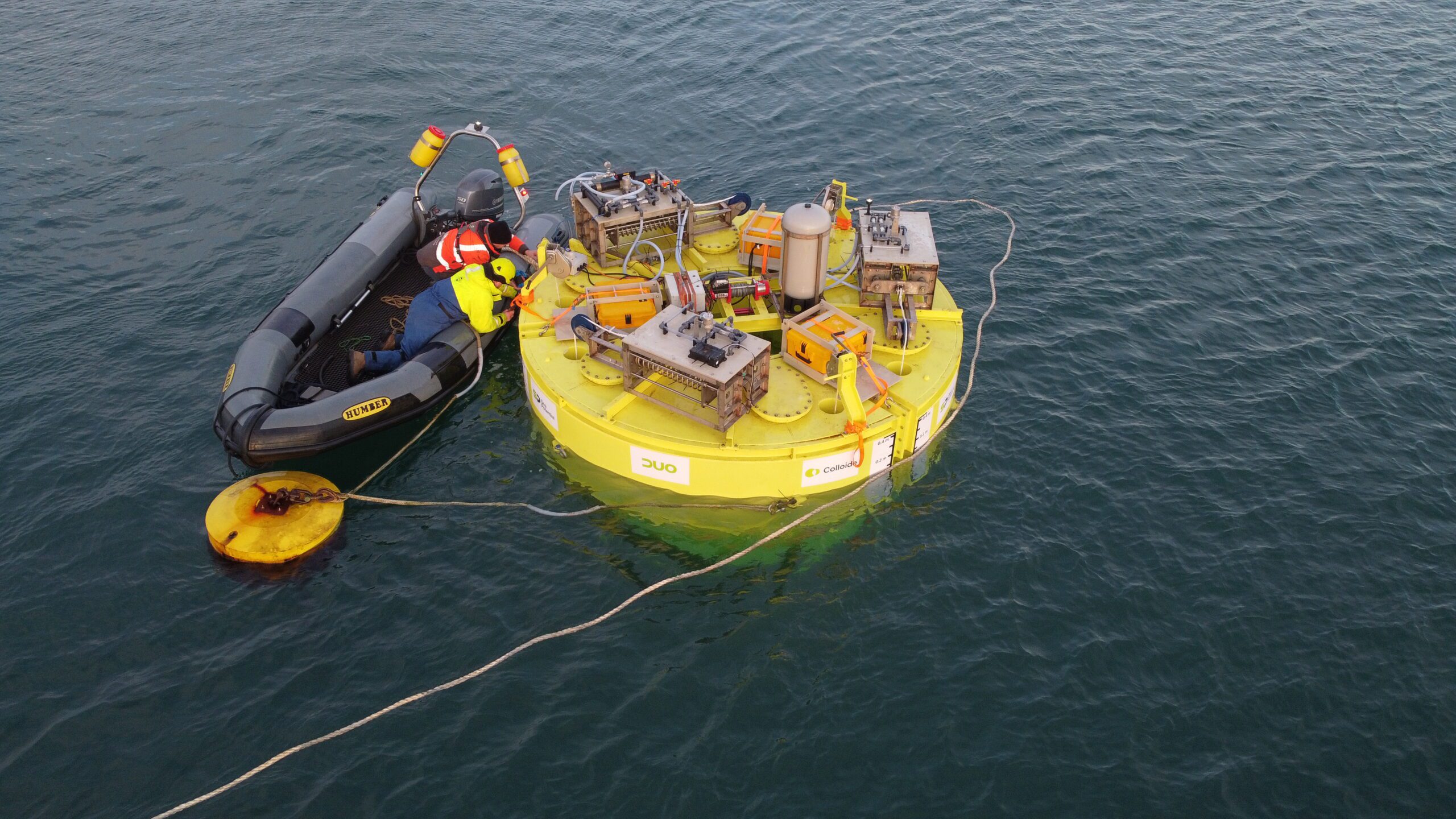 The DUO Wave-Powered Desalination System : Colloide