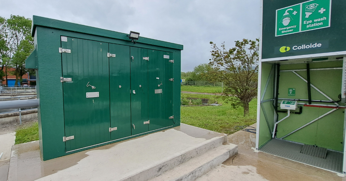 Welshpool Sewage Treatment Works : Colloide