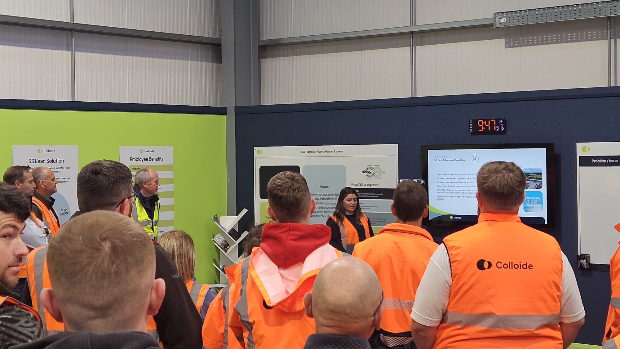 Colloide Launch Lean Morning Meetings